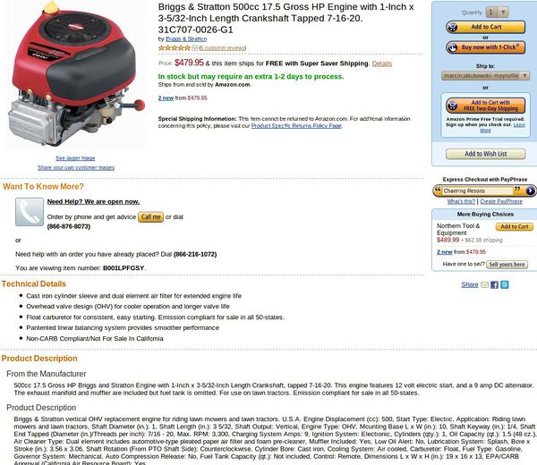 Power Cube II Bill of Materials - Open Source Ecology