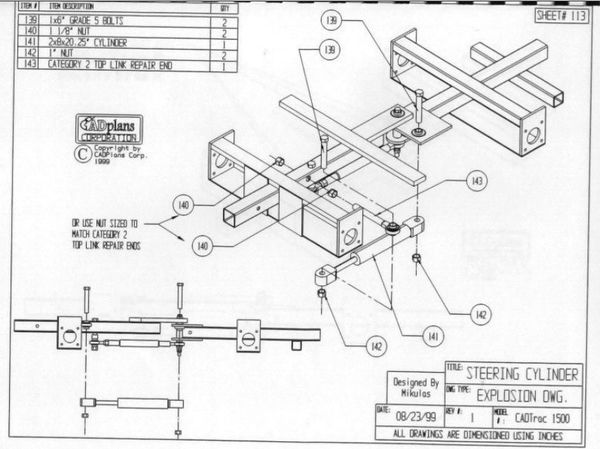 Sample Fabrication Drawing - Open Source Ecology Sample Fabrication Drawing - Open Source Ecology