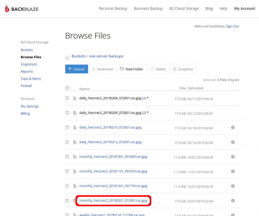 Backblaze - Open Source Ecology