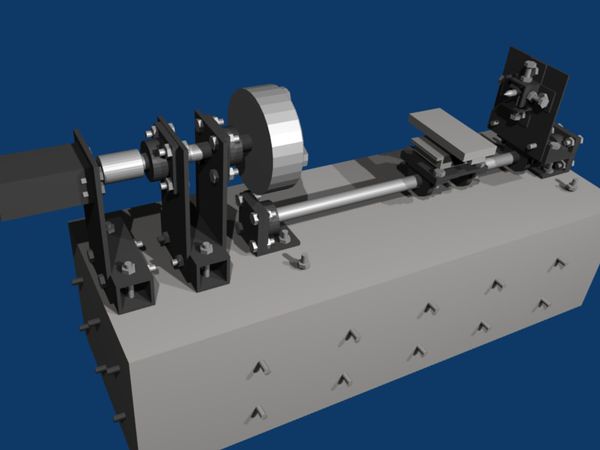 Open Source Lathe Open Source Ecology