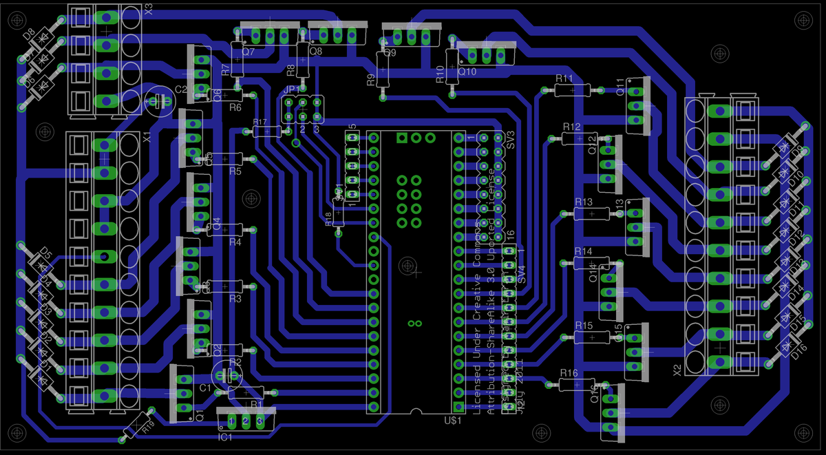 CEB Press 6 - Overall Machine - Electronics Layout - Open Source Ecology