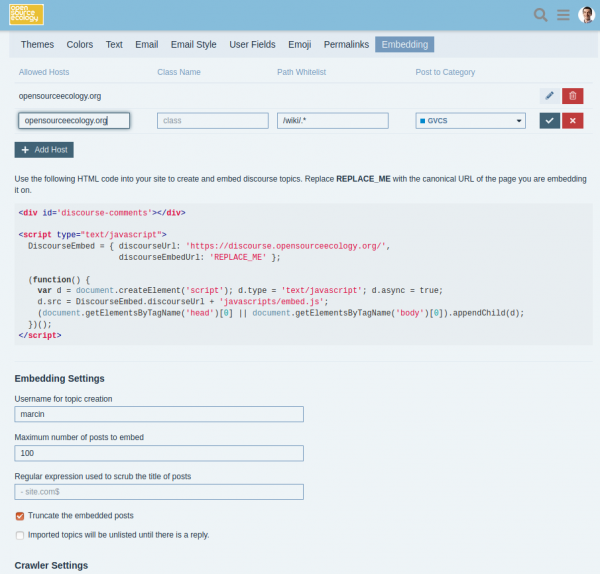Using Discourse - Open Source Ecology
