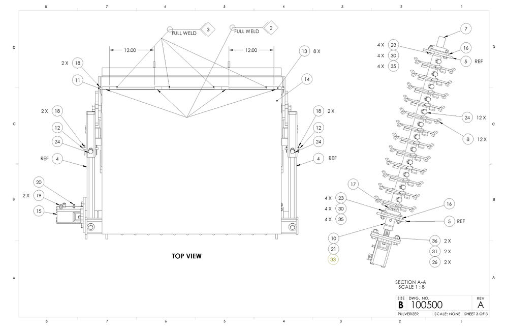 Rototiller/Manufacturing Instructions/Assembly - Open Source Ecology