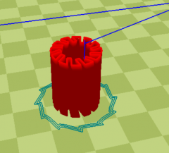 3D Printed Linear Bushing - Open Source Ecology