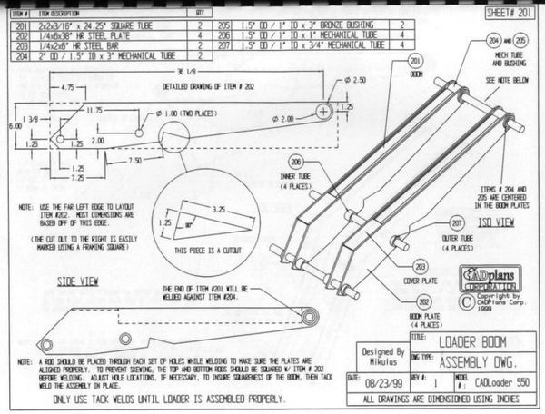Sample Fabrication Drawing - Open Source Ecology Sample Fabrication Drawing - Open Source Ecology
