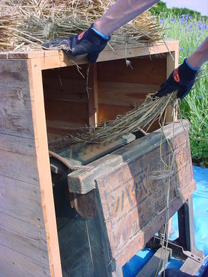 Grain Thresher - Open Source Ecology